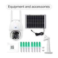 China OEM Durable 4G LTE Solar Security Camera Support 128G Memory Card for sale