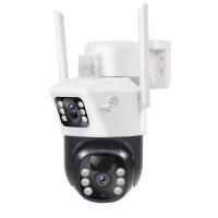 China FCC  360° Angle Solar Powered Motion Camera Low Power WIFI Solar Camera Rainproof for sale