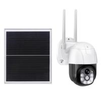 China High-Definition Solar Powered CCTV Camera With Two Way Audio And 1080P Resolution for sale