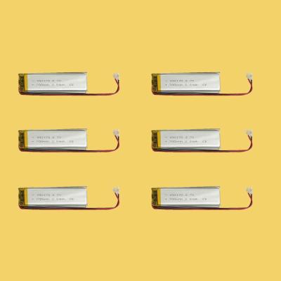 China Long Rectangular Lithium Polymer Battery for Induction Lighting Fixtures for sale