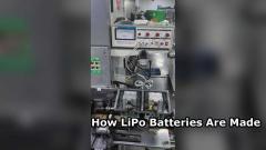 Manufacturing Process of Lithium Polymer Batteries.