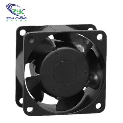 China 110-380v sleeve/ball bearing high speed low noise max airflow cooling fan with cable with connector for sale