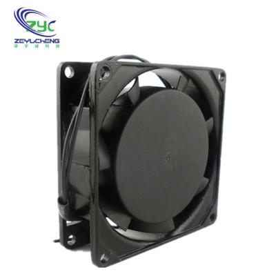 China 110V 115V 120V 80MM 8CM 8025 AC Industry Exhasut Axial Fan with 50/60Hz 2300RPM for sale