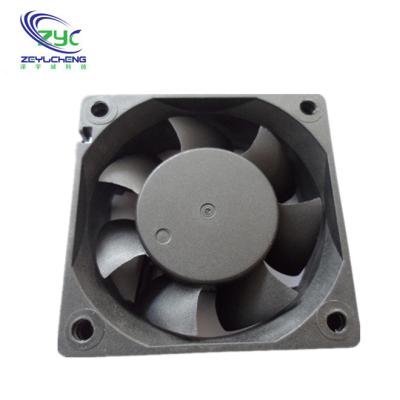 China High temperature 6025 14v 0.19A double ball bearing cooling fan with 2pin for sale
