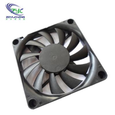 China High speed low noise sleeve bearing 7010 DC 5V/12V/24V Small Axial Fan for sale