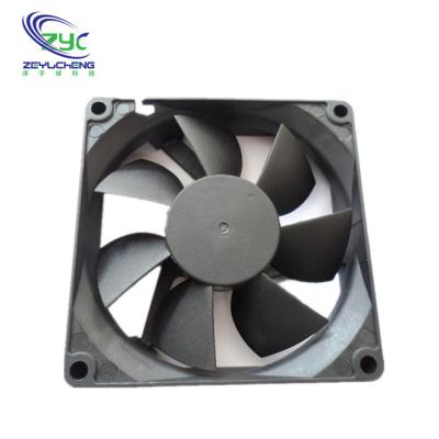 China Customized 12V 0.4A 80*80*20MM dual ball bearing cooling fan with 3wires for sale