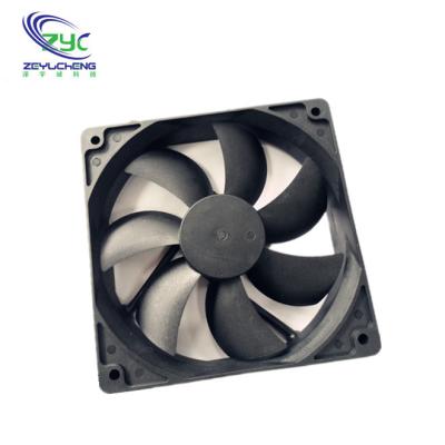 China 12025 12cm DC 12V 0.21A Dual Ball Quality Assurance Cooling Fan for sale
