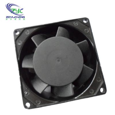 China 110V 220V 380V AC Small Heat Resistant 8038 AC Cooling Fan/Exhaust Fan for sale