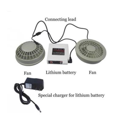 China 6v high speed cooling fan with rechargeable battery for Sofa cushion for sale