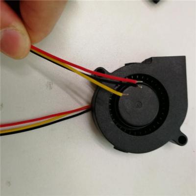 China DC 12V 50*50*15mm 5015 Turbo Blower Cooling Fan with connector For 3D Printer COD for sale