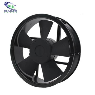 China AC 380V 22060 air flow Axial fan Industrial ventilation cooling fan with 4pin for sale