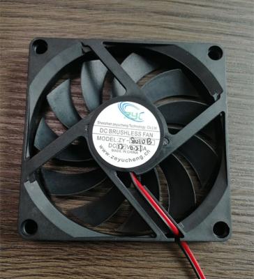 China 12V 3Pin 8010 Mute DC Brushless Cooling Industry Fan for sale