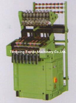 China elastic webbing machine for cowboy,shoe,leather,garments for sale