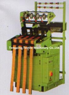 China elastic webbing machine for cowboy,shoe,leather,garments for sale