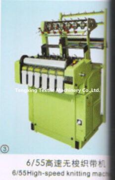 China elastic webbing machine for cowboy,shoe,leather,garments for sale