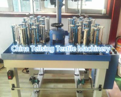 China tellsing 2 cabezas 24 orientan la máquina inelástica de la cuerda del trenzado para el vaquero, zapato, ropa en venta