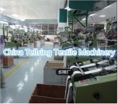 China fabricante elástico de calidad superior Tellsing de China de la máquina de la cinta para la fábrica de la tela de materia textil en venta