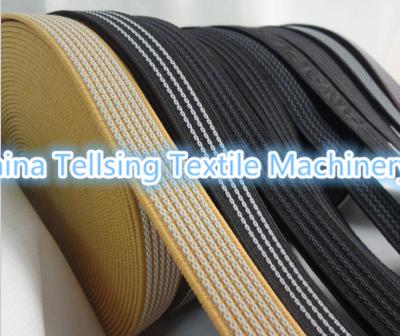 China compañía de calidad superior Tellsing de China de la máquina de cinta el elástico de 50m m para la planta de la tela de materia textil en venta