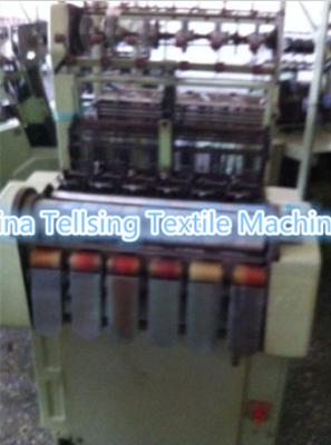 China good quality used 6/55 needle loom machine for elastic or inelastic webbing or ribbon for sale