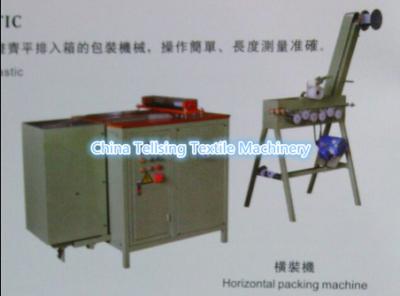 China good quality horizontal elastic webbing packing machine China factory for textile plant for sale