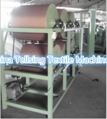 China 6 cilindros de calidad superior que acaban y starching la máquina para la cinta tejida, correas elásticos, fábrica Tellsing de China de la correa en venta