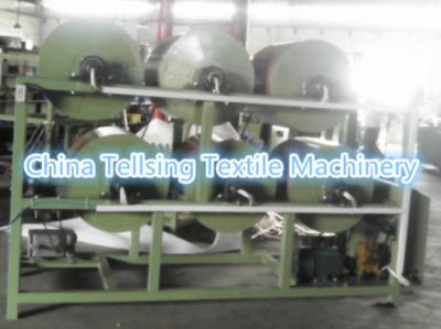 China 6 cilindros de calidad superior que acaban y starching la máquina para la cinta tejida, correas elásticos, fábrica Tellsing de China de la correa en venta