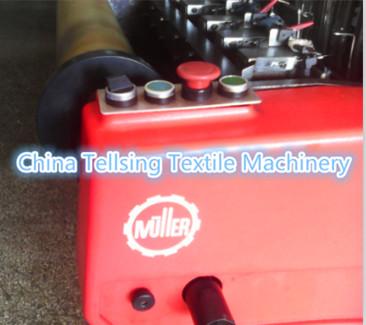 China good quality second hand muller needle loom machine for weaving webbing,tape or ribbon for sale