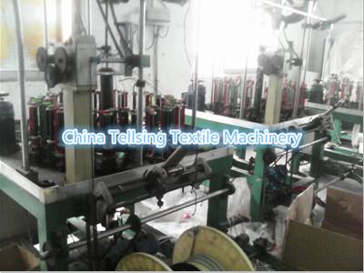 China la fábrica de máquina de calidad superior del trenzado de la correa tellsing para el cordón de zapato, ropa graba el etc. en venta