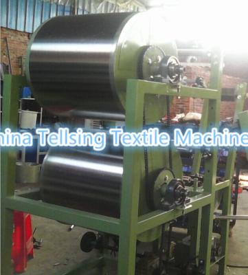 China 2 cilindros de calidad superior que acaban y starching la máquina para la cinta de la cremallera, correas elásticos, fábrica Tellsing de China de la correa en venta