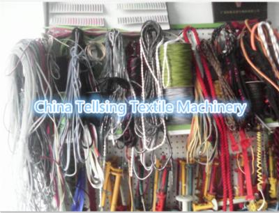 China proveedor elástico de calidad superior de China de la máquina del trenzado de la cuerda tellsing para hacer la correa, la tira, la honda, el cordón, la correa, la banda, la cinta etc. en venta