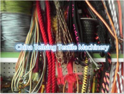 China proveedor elástico de calidad superior de China de la máquina del trenzado de la cuerda tellsing para hacer la correa, la tira, la honda, el cordón, la correa, la banda, la cinta etc. en venta