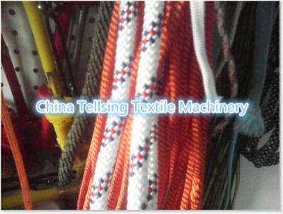 China proveedor elástico de calidad superior de China de la máquina del trenzado de la cuerda tellsing para hacer la correa, la tira, la honda, el cordón, la correa, la banda, la cinta etc. en venta