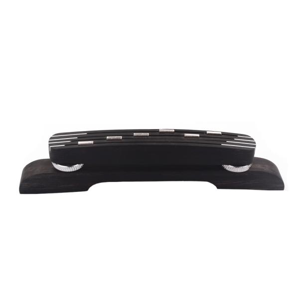 Quality High Durability Ebony Wood Acoustic Electric Guitar Bridge Six String for sale