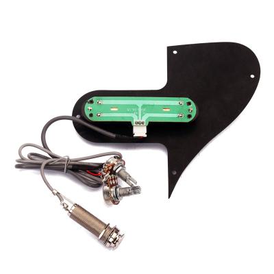 Китай Mandolin Pickguard Пластина с одной катушкой мандолина пикап A500k продается