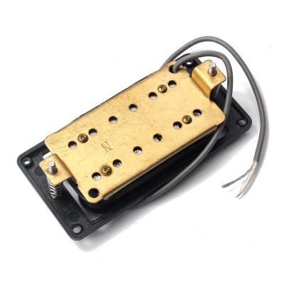 Китай Zebra Double Coil Pickups Humbucker Pickup Vintage Magnet LP Гитары Черный белый обложка продается