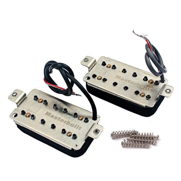 Quality Powerful Alnico Magnet Pickup Set Dual Coil 6~7KΩ/Neck 7~8KΩ/Bridge DC for sale