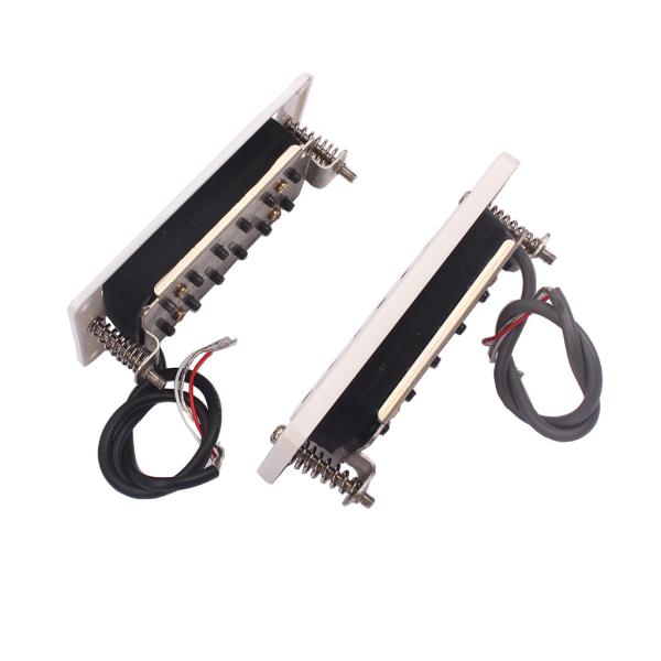Quality Powerful Alnico Magnet Pickup Set Dual Coil 6~7KΩ/Neck 7~8KΩ/Bridge DC for sale