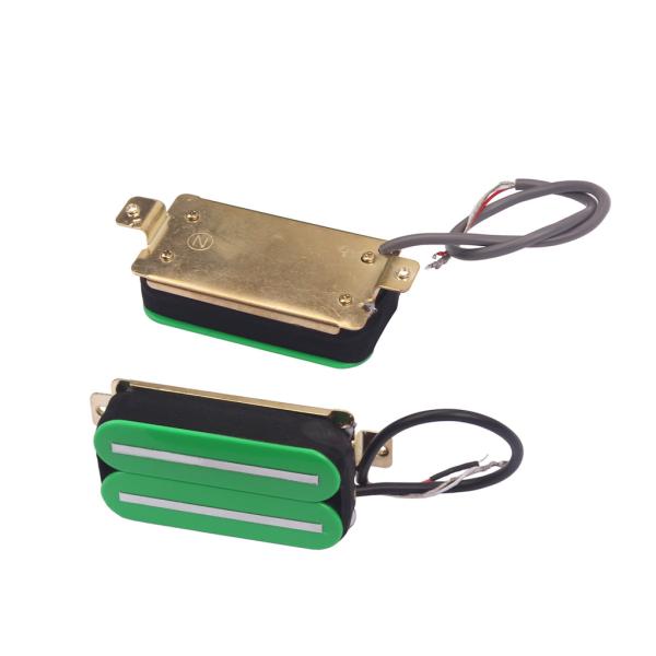 Quality Twin Blade dual rail humbucker pickup For Electric Guitar 57MM N15.4K/B16.1K for sale