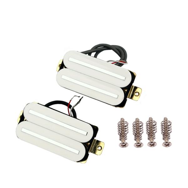 Quality Twin Blade dual rail humbucker pickup For Electric Guitar 57MM N15.4K/B16.1K for sale