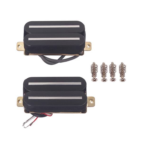 Quality Twin Blade dual rail humbucker pickup For Electric Guitar 57MM N15.4K/B16.1K for sale
