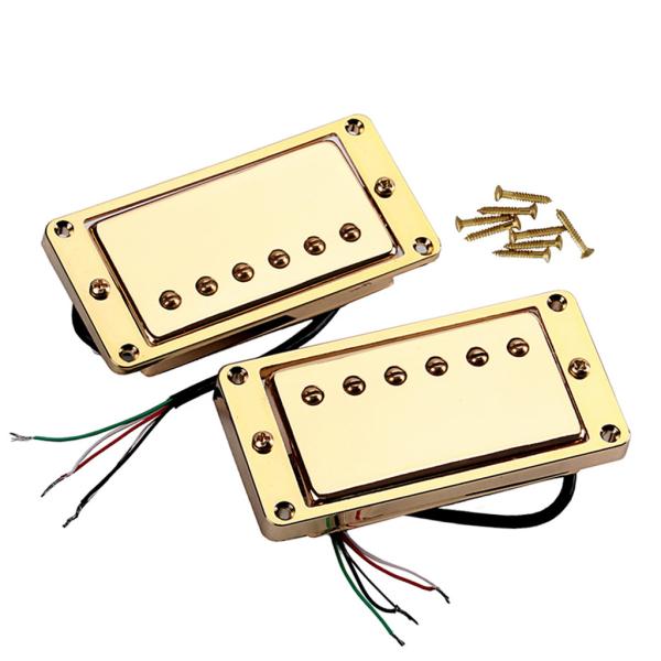 Quality Alnico 5 Humbucker Pickup Double Coil Guitar Pickup Neck 13.5 kΩ / Bridge 15.4 kΩ for sale