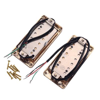 Cina Alnico 5 Humbucker Pickup Double Coil Guitar Pickup Neck 13,5 kΩ / Bridge 15,4 kΩ in vendita