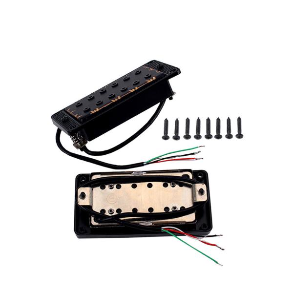Quality Alnico 5 Electric Guitar Humbucker With Cupronickel Cover 5-Conductor PVC Magnet for sale
