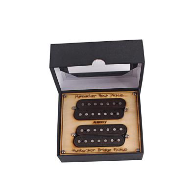 Китай 7 струнный Humbucker пикапы Alnico V двойной катушки пикап набор Стягивающийся розовый деревянный электрическая гитара с витками продается