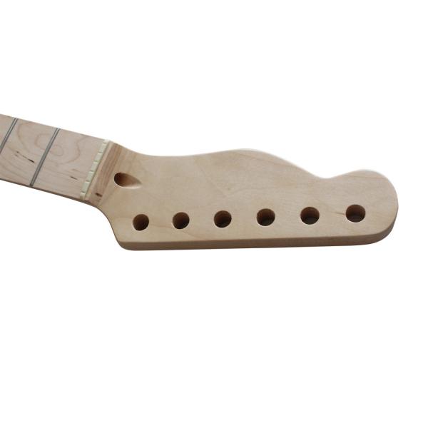 Quality 22 Frets TL Guitar Neck Maple Fingerboard Left Head For Easy Playability for sale
