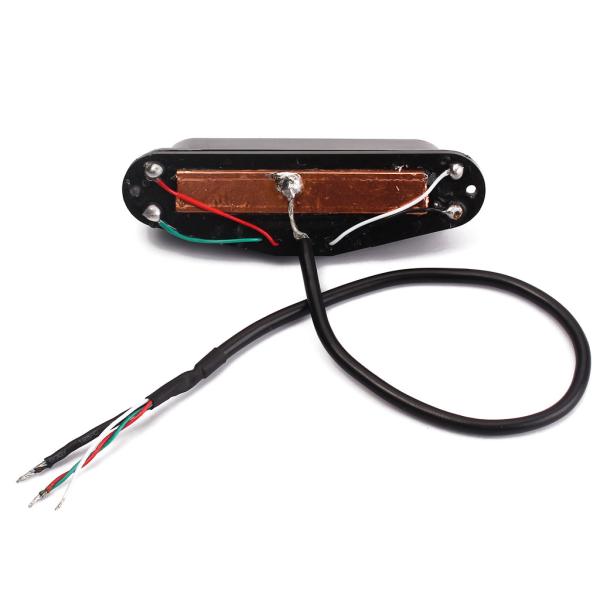 Quality Ceramic Single Coil Bass Pickup Dual Rails DC Resistance 9~10kΩ With Screws for sale