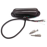 Quality Ceramic Single Coil Bass Pickup Dual Rails DC Resistance 9~10kΩ With Screws for sale