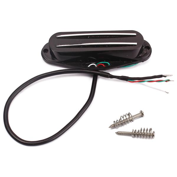 Quality Ceramic Single Coil Bass Pickup Dual Rails DC Resistance 9~10kΩ With Screws for sale