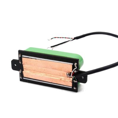China Keramische magneet Dual Rail Humbucker Pickup 9KΩ N/M 18 KΩ/B ABS Groene hoes Te koop