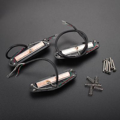 Cina SSS Mini Guitar Pickup Set 9kΩ Resistenza Single Coil Guitar Pickup in ceramica in vendita